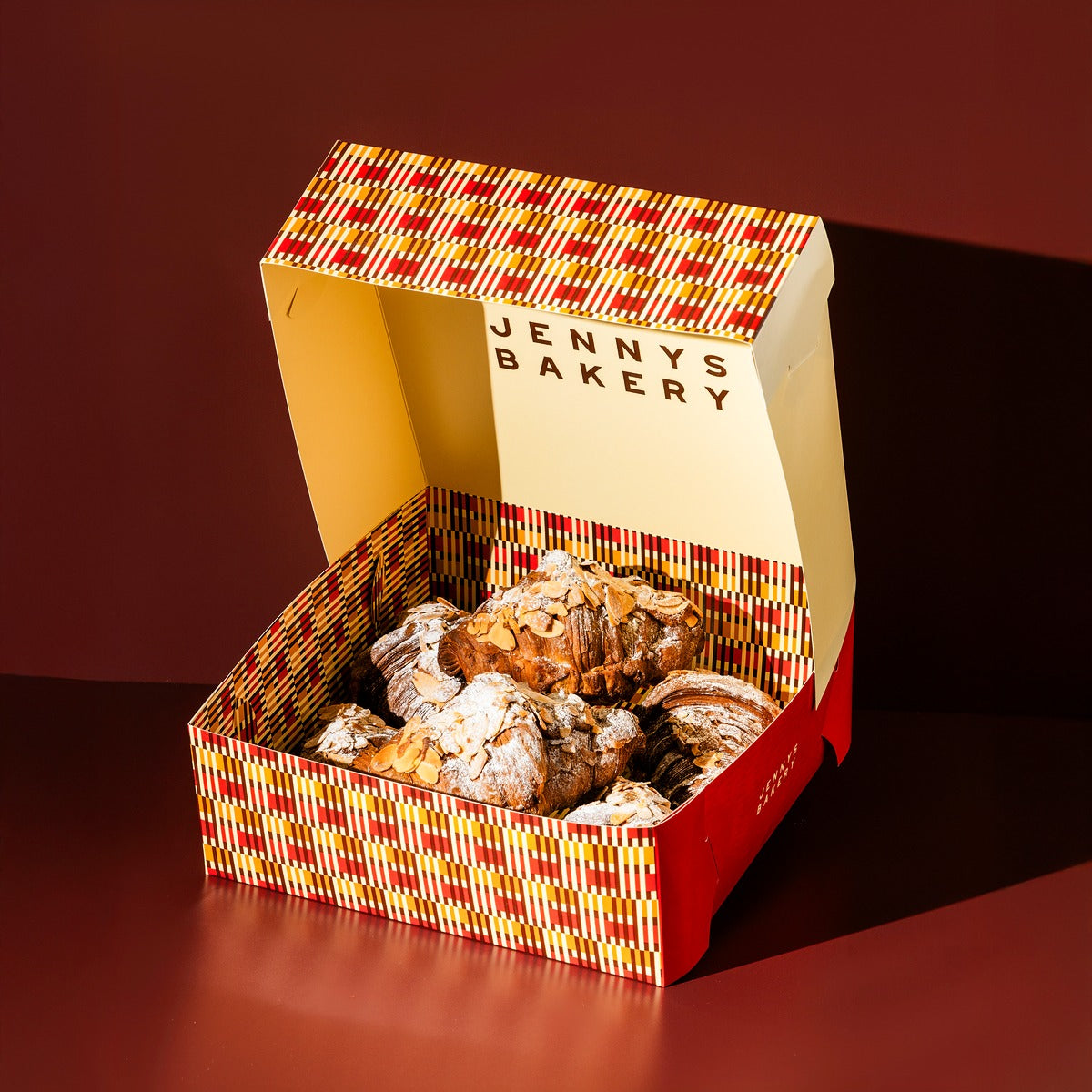 Box of 6 Almond Croissants – Jennys Bakery